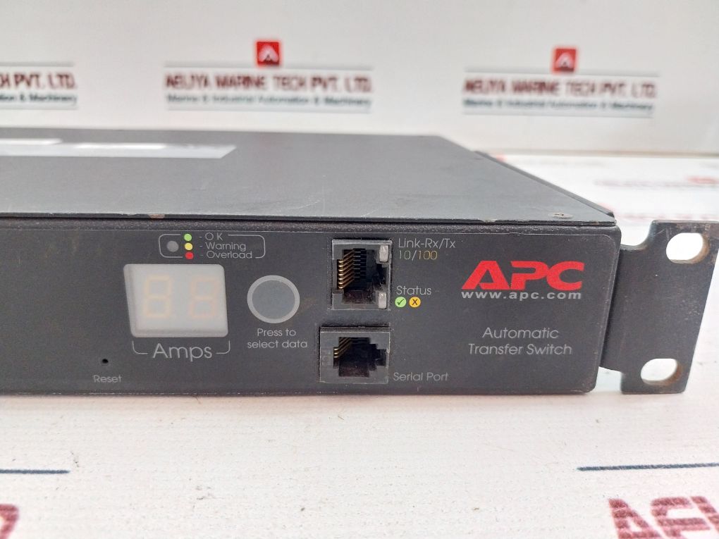 Apc Ap7752 Rack Mount Automatic Transfer Switch 120V – Aeliya Marine Tech