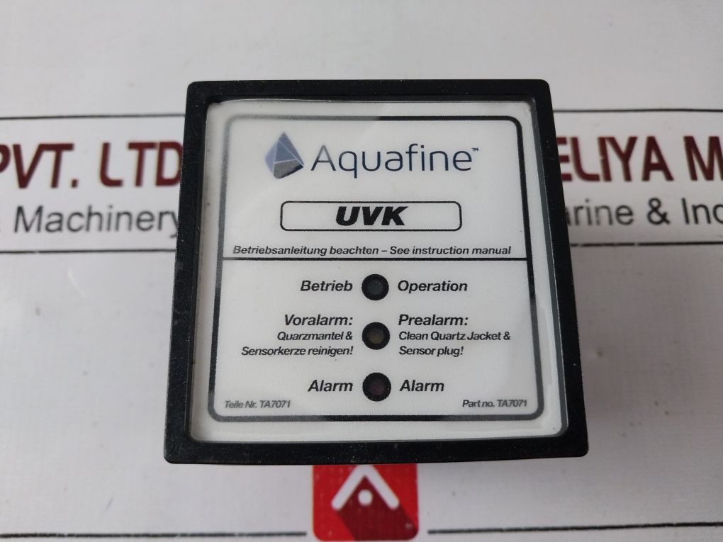 Aquafine Uvk Ta7071 Uv-control 7071/Ha – Aeliya Marine Tech
