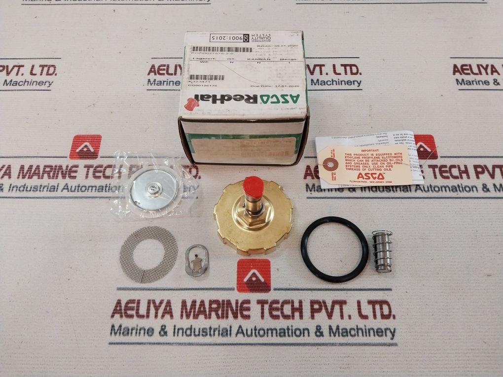 Asco 323471 Solenoid Sub-assembly Rebuild Kit 240/60Hz – Aeliya Marine Tech