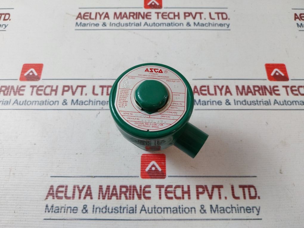 Asco 8262A266 Red Hat Solenoid Valve – Aeliya Marine Tech