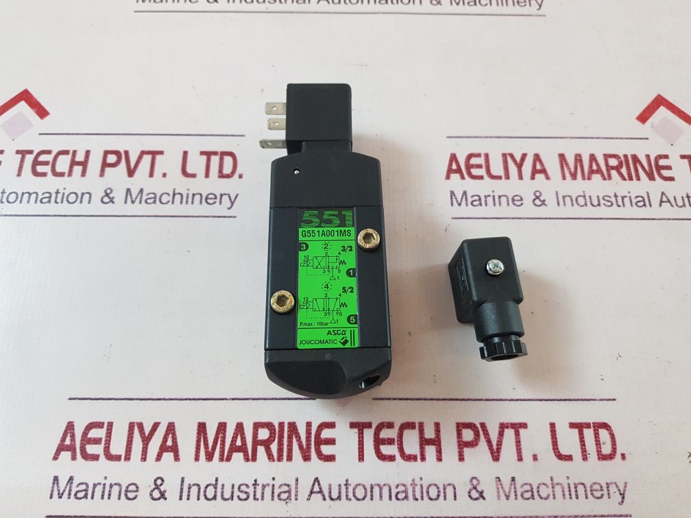 Asco joucomatic g551a001ms solenoid valve 400125-098 – Aeliya Marine Tech