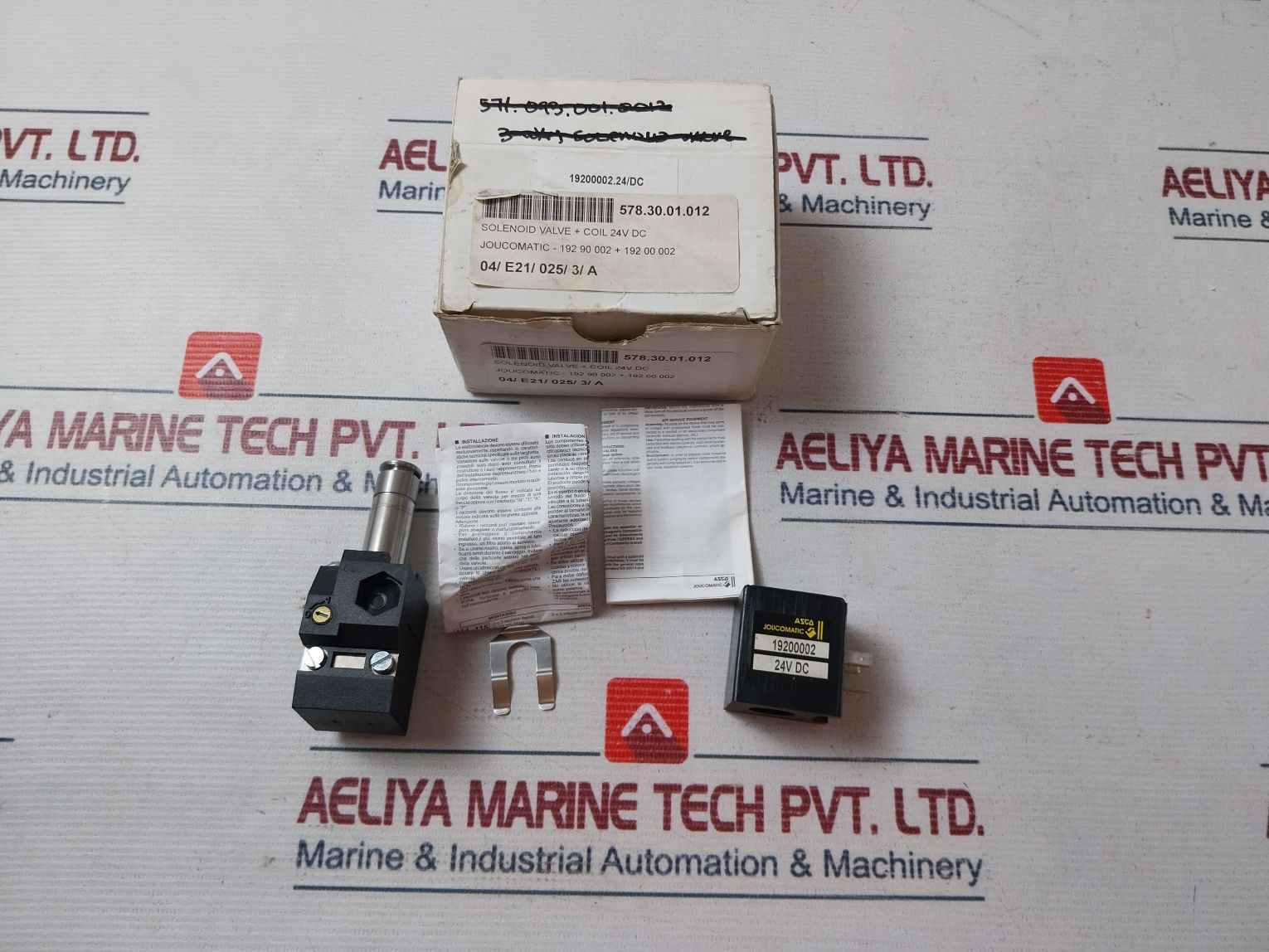 Asco Joucomatic 19200002 Solenoid Valve With Coil – Aeliya Marine Tech