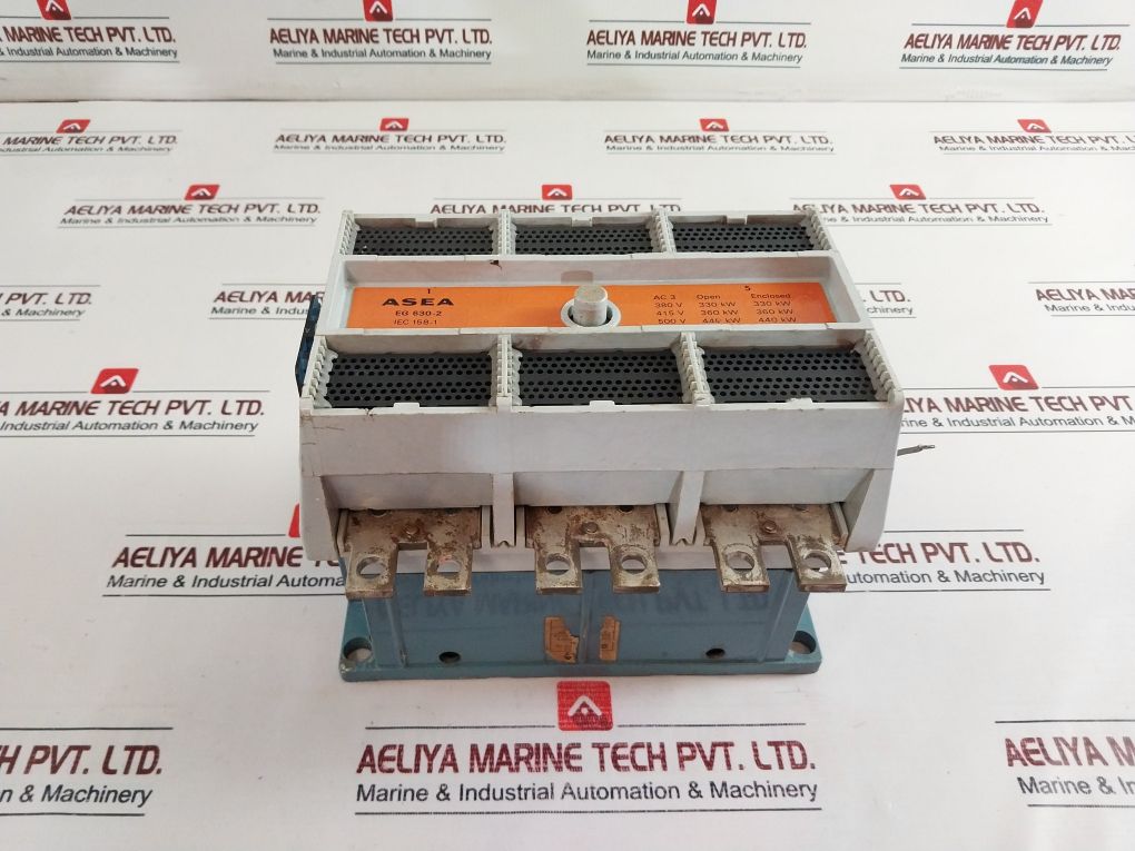 Asea Eg 630-2 Magnetic Contactor 630A 3-phase – Aeliya Marine Tech