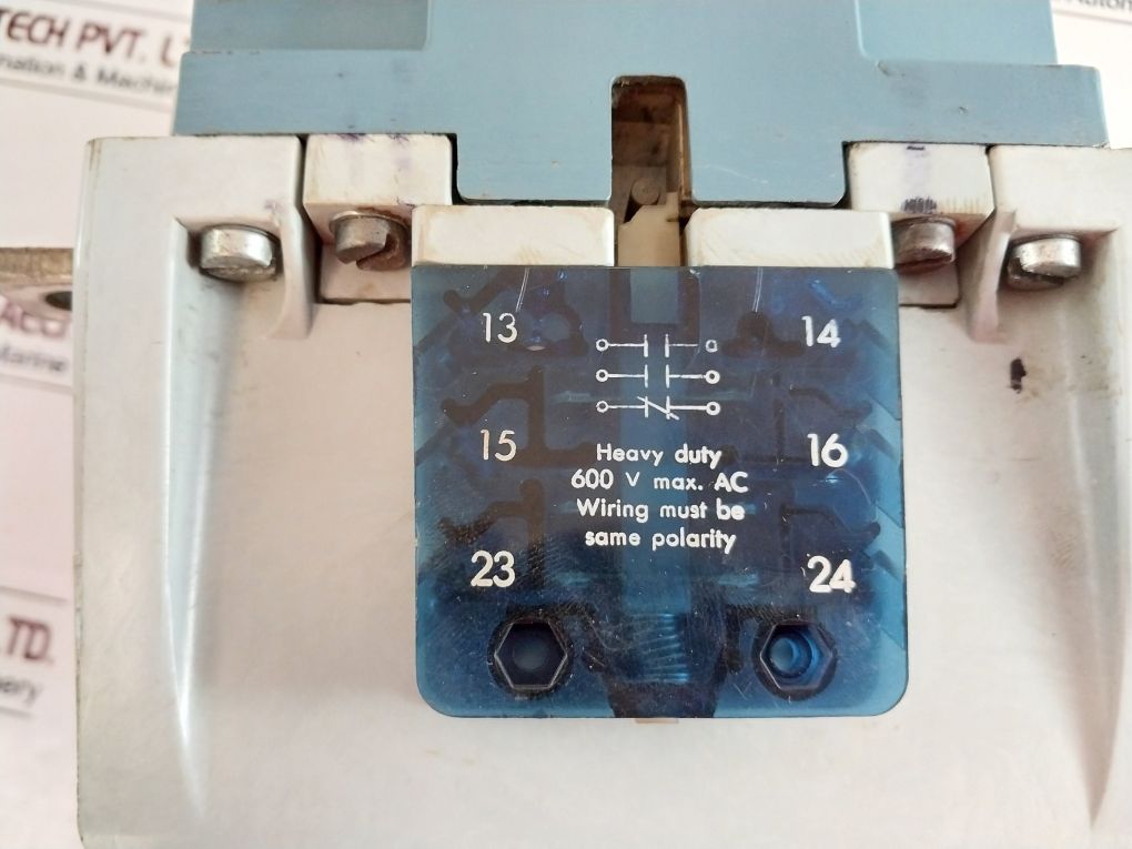 Asea Eg 630-2 Magnetic Contactor 630A 3-phase – Aeliya Marine Tech