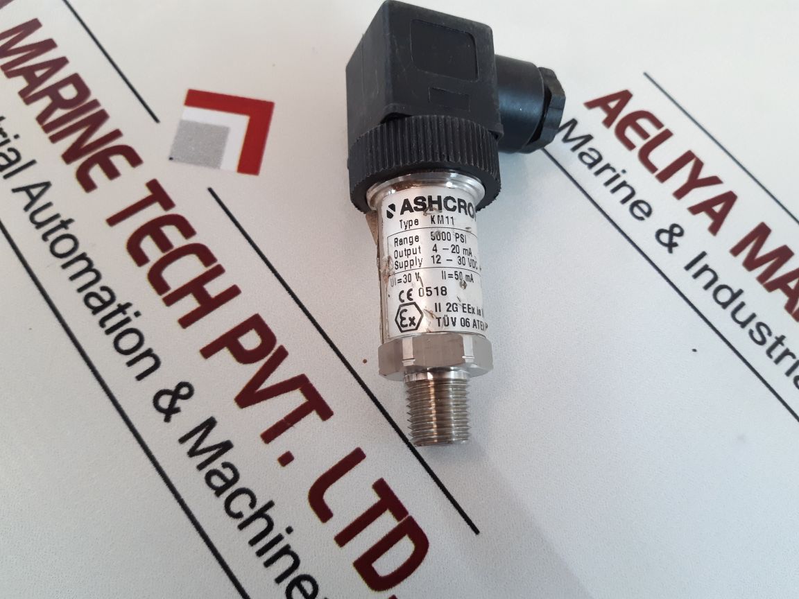 Ashcroft Km11 Pressure Transducer – Aeliya Marine Tech