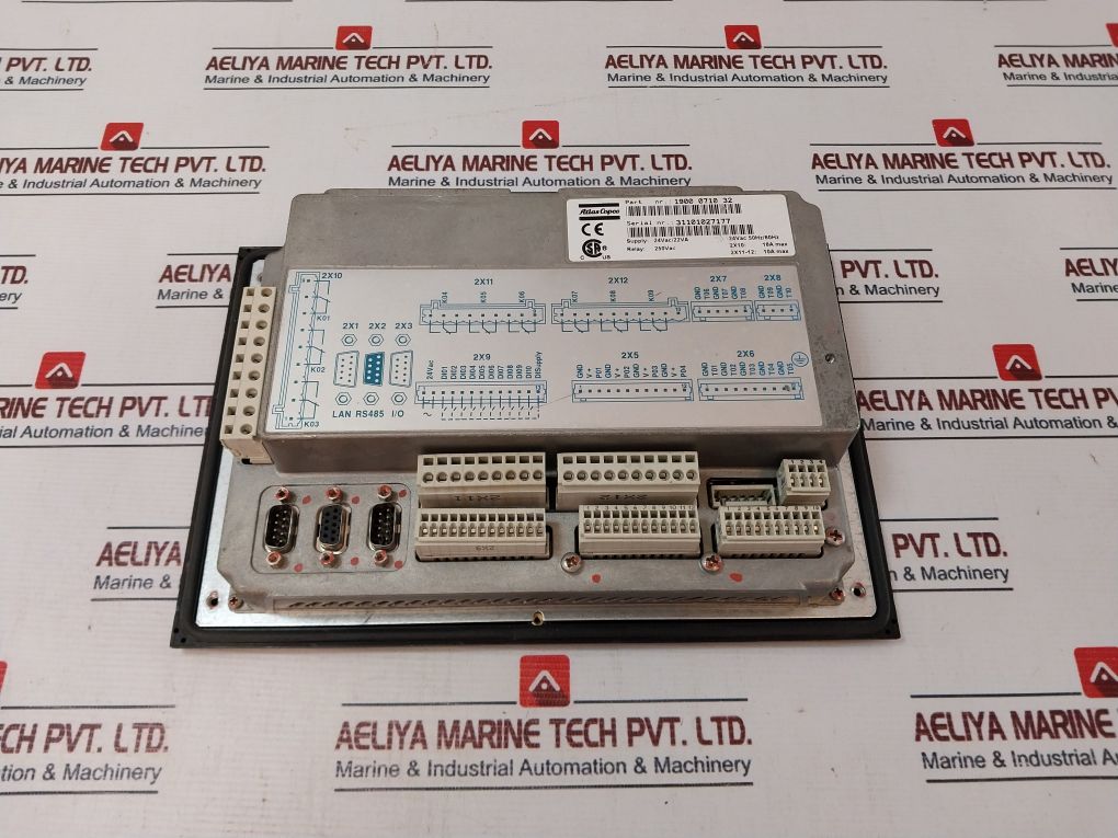 Atlas Copco 1900 0710 32 Electronikon Compressor Controller 24V Ac/22V ...