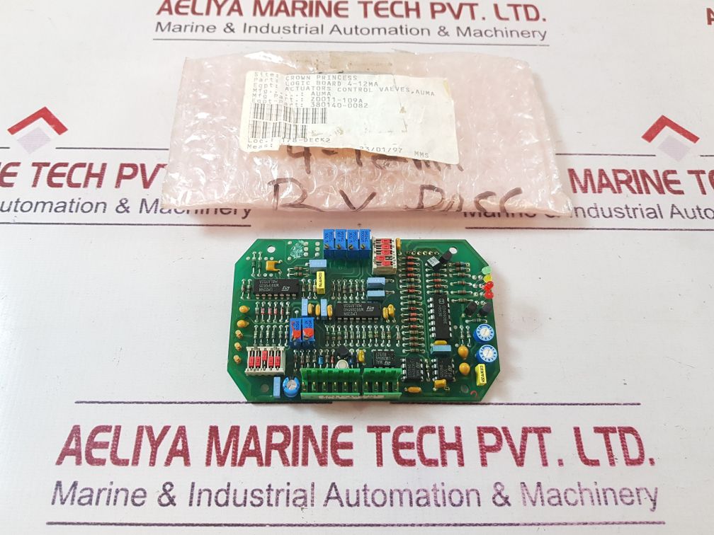 Auma Z011.109/01 Positioner Board – Aeliya Marine Tech