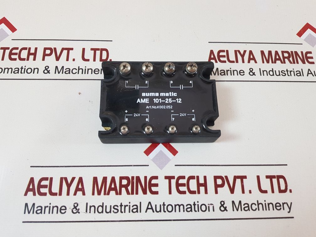 Auma matic ame 101-25-12 thyristor unit – Aeliya Marine Tech