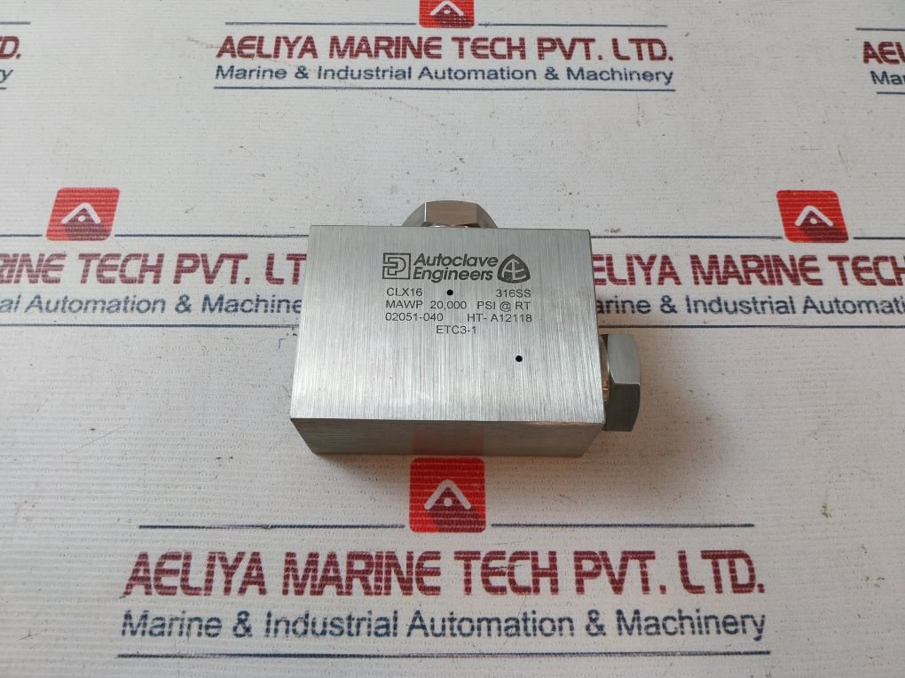 Autoclave Engineers Clx16 High Pressure Elbow – Aeliya Marine Tech