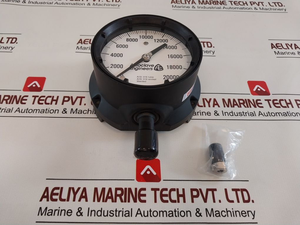 Autoclave Engineers Pressure Gauge 0-20000 Psi – Aeliya Marine Tech