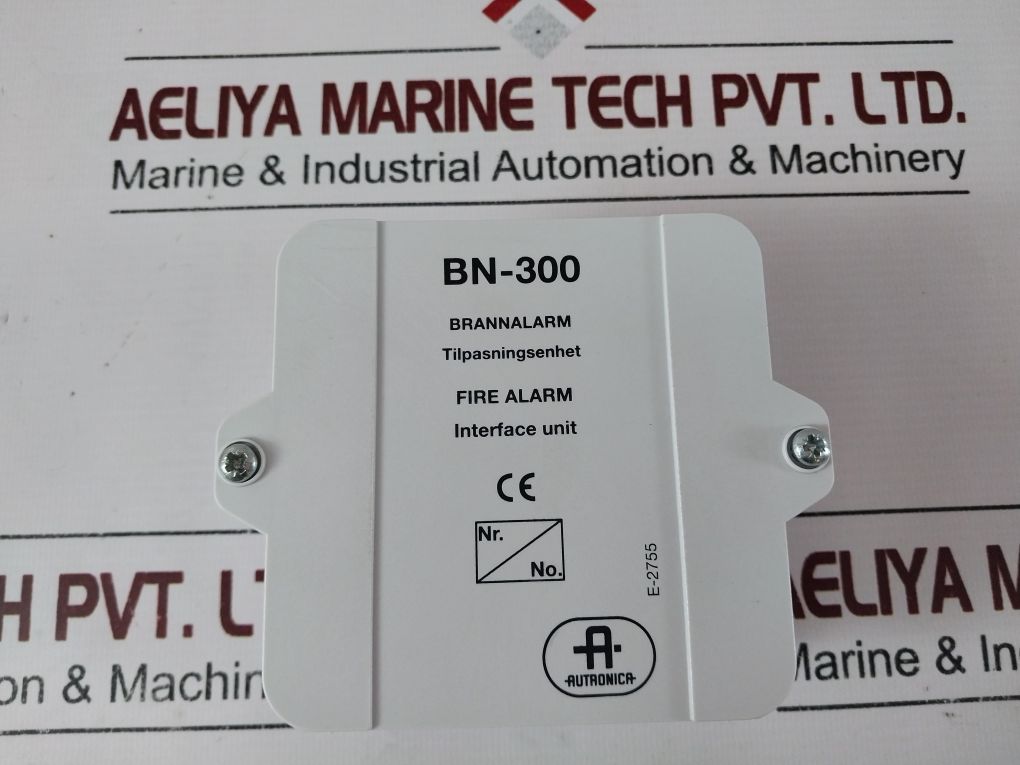 Autronica Bn-300 Fire Alarm Interface Unit 116-bn-300 – Aeliya Marine Tech