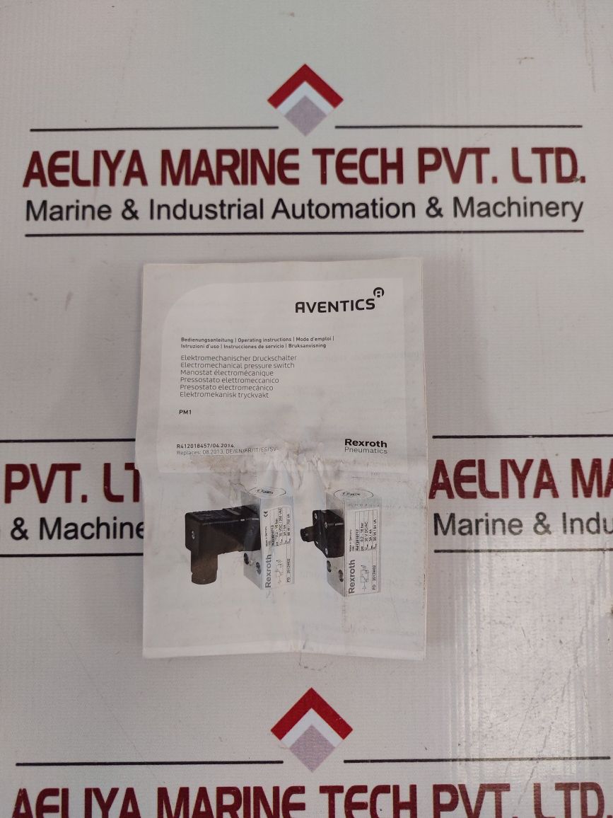 Aventics R412010713 Electromechanical Pressure Switch – Aeliya Marine Tech