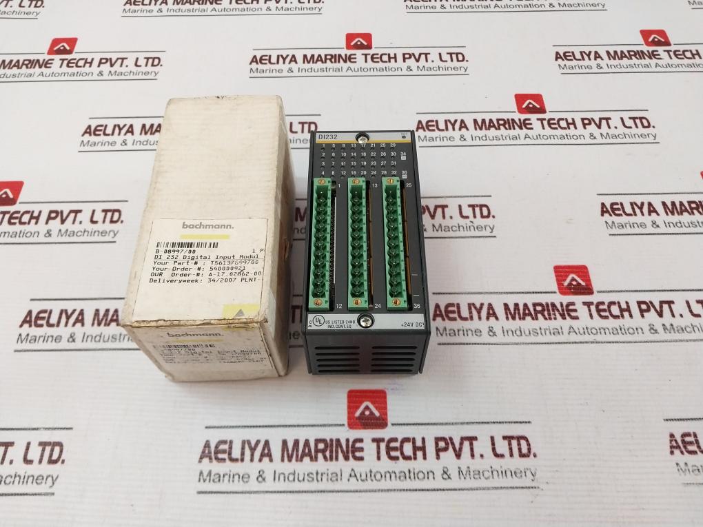 Bachmann Di232 Digital Input Module 24Vdc – Aeliya Marine Tech®