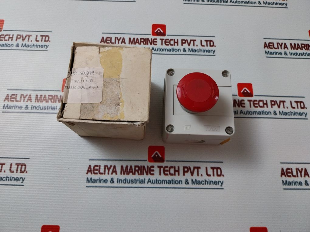Baco 910344 Emergency Stop Button (Well Pit) – Aeliya Marine Tech