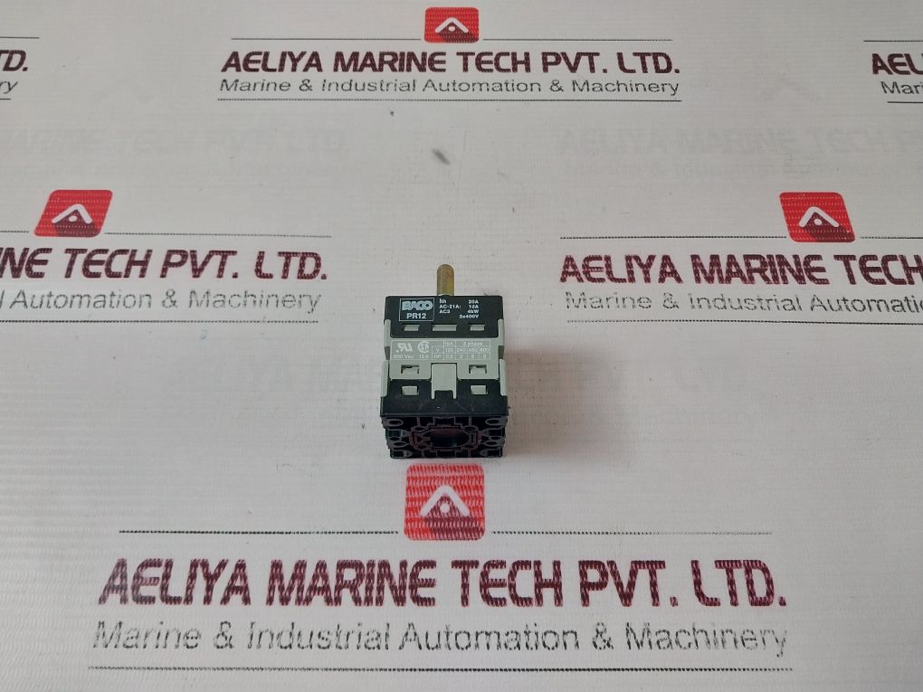 Baco Pr12 500V~ 380V~ – Aeliya Marine Tech