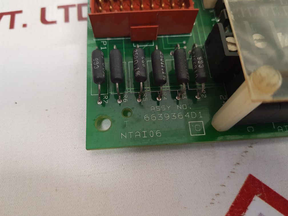 Bailey Controls Ntai06 Pcb Card Universal Analog Input Termination Unit ...