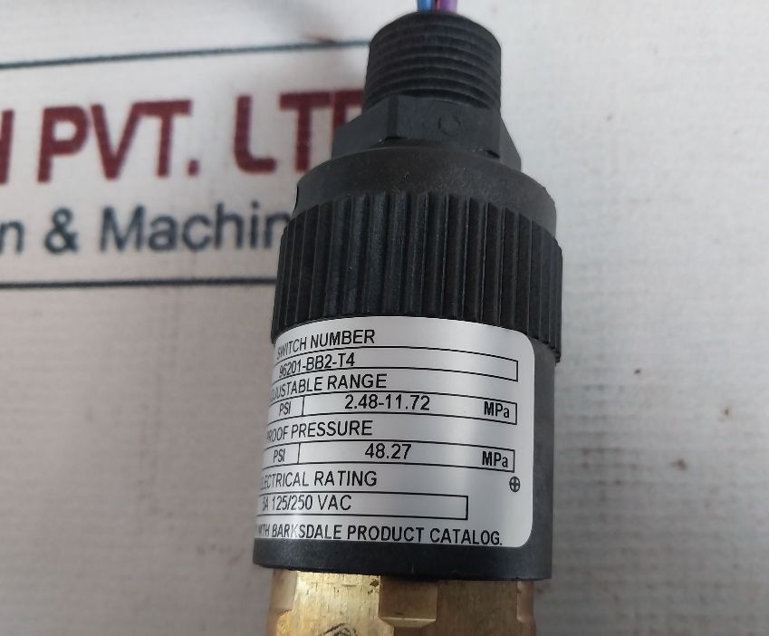 Barksdale 96201-bb2-t4 Pressure Switch – Aeliya Marine Tech