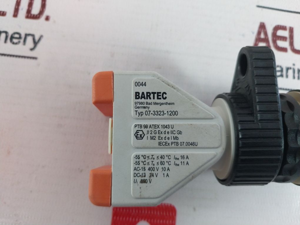 Bartec 07-3323-1200 Push Button Module – Aeliya Marine Tech