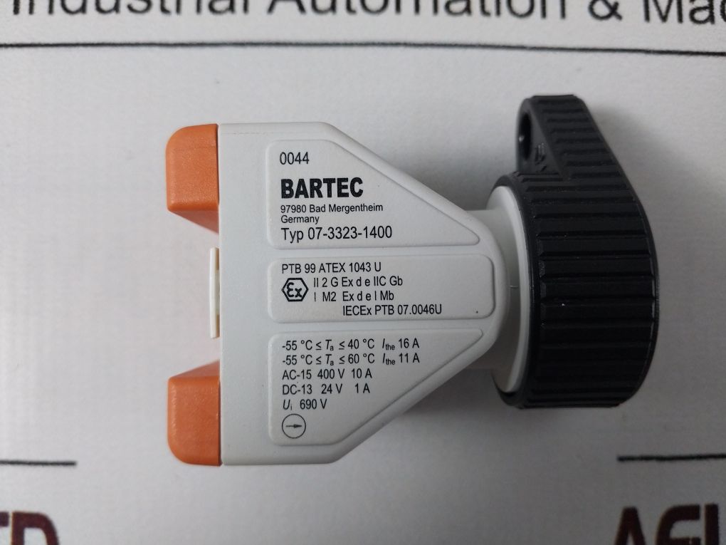 Bartec 07-3323-1400 Panel-mounted Switch Module – Aeliya Marine Tech