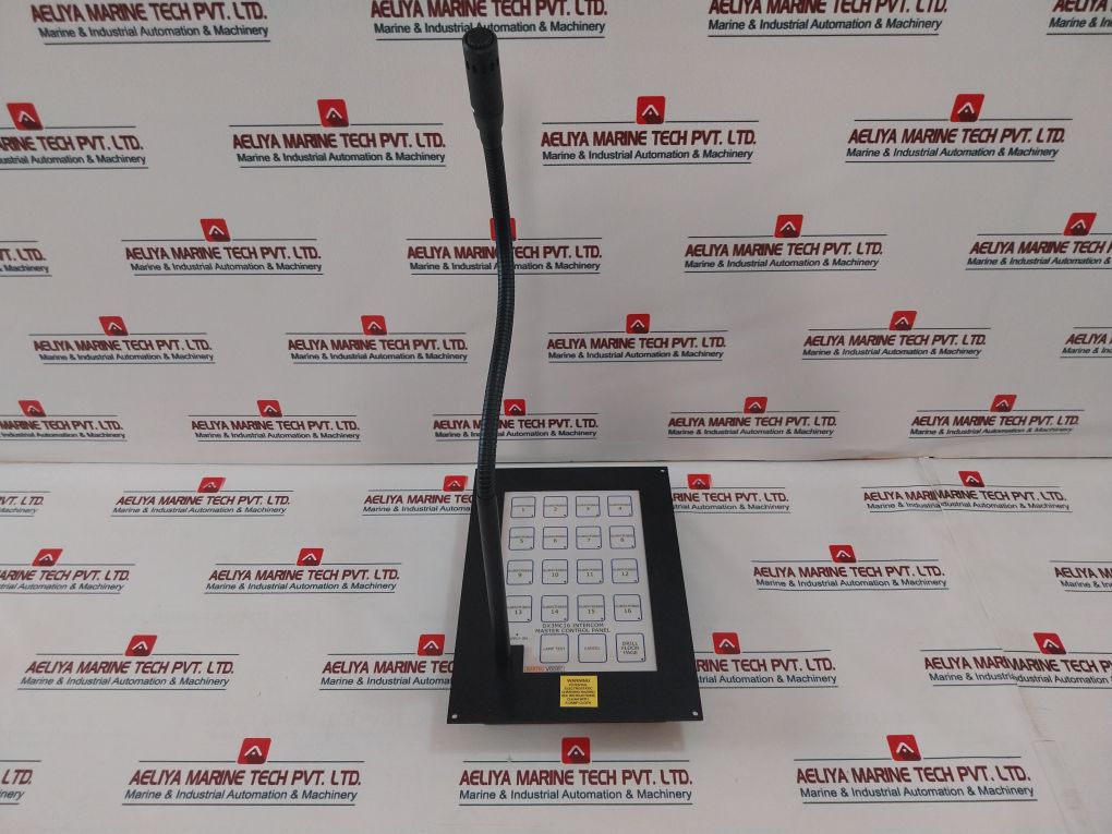 Bartec Vodec Dx3Mc16 Intercom Master Control Panel 82-05-11528 – Aeliya ...