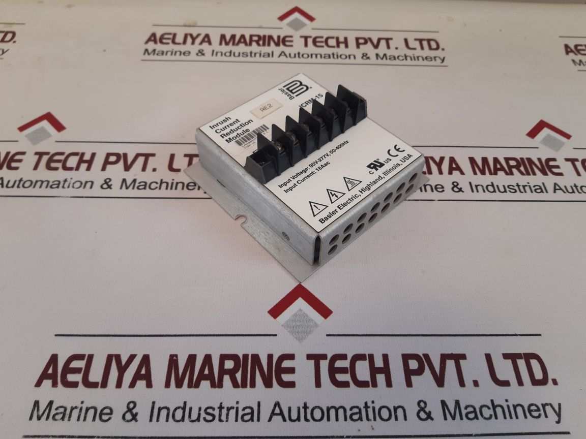 Basler Electric Icrm-15 Inrush Current Reduction Module – Aeliya Marine ...