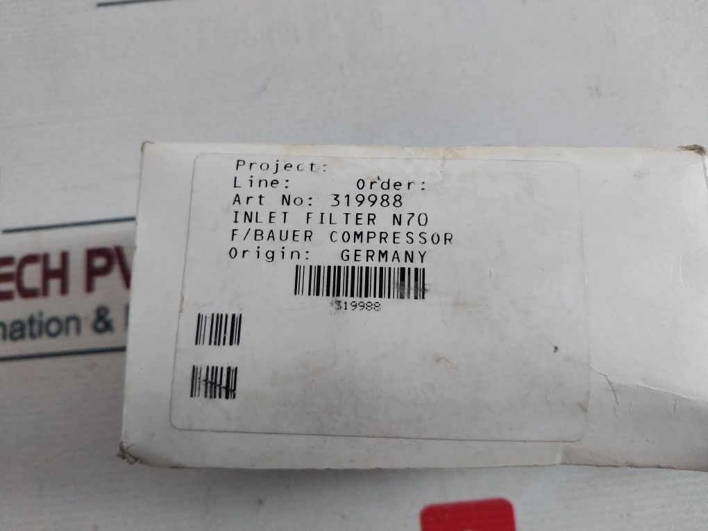 Bauer N 70 Luft Filter Element Ff7-32000-002, 319988 – Aeliya Marine Tech