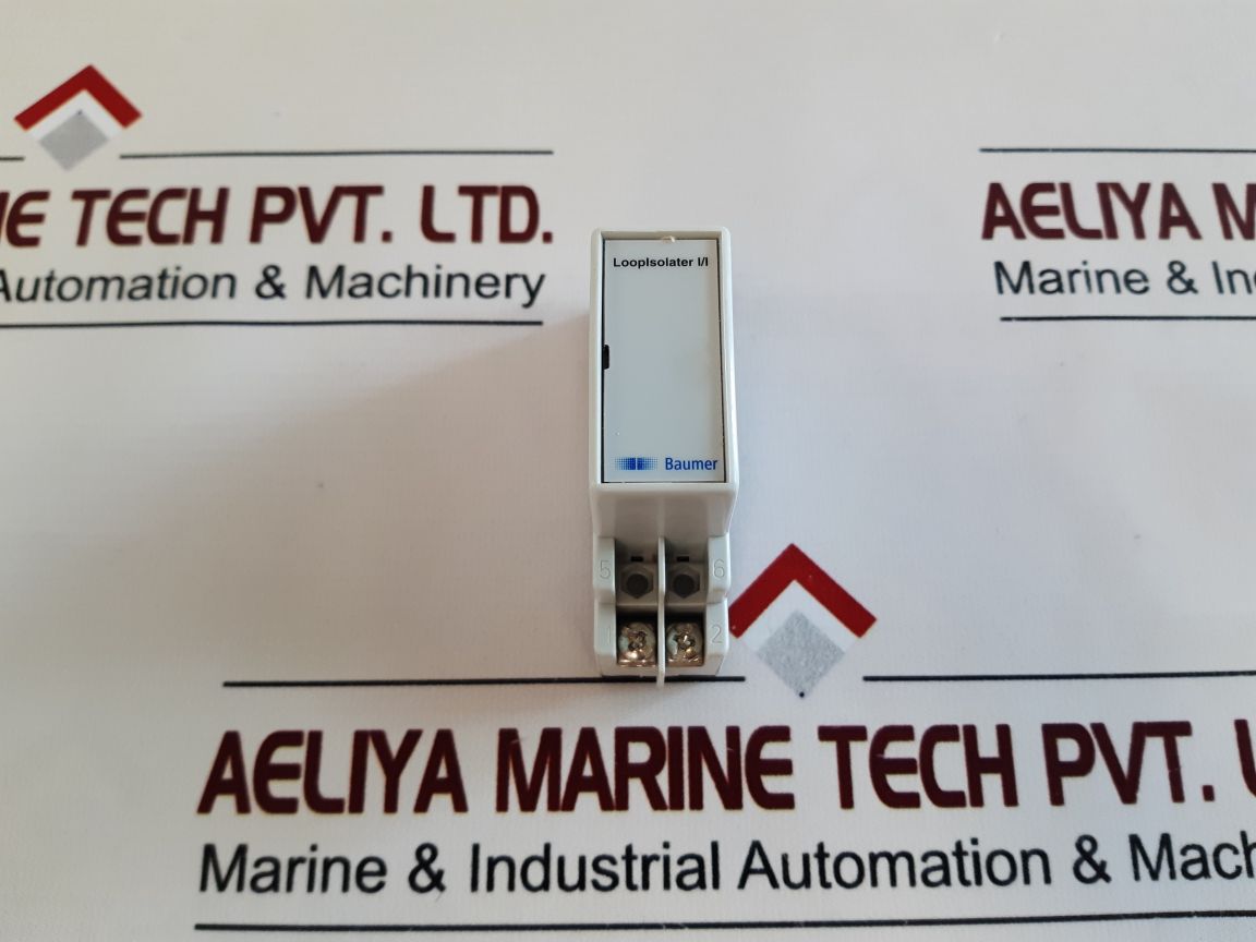 Baumer 82 33-114 Loopisolator Isolation Amplifier – Aeliya Marine Tech