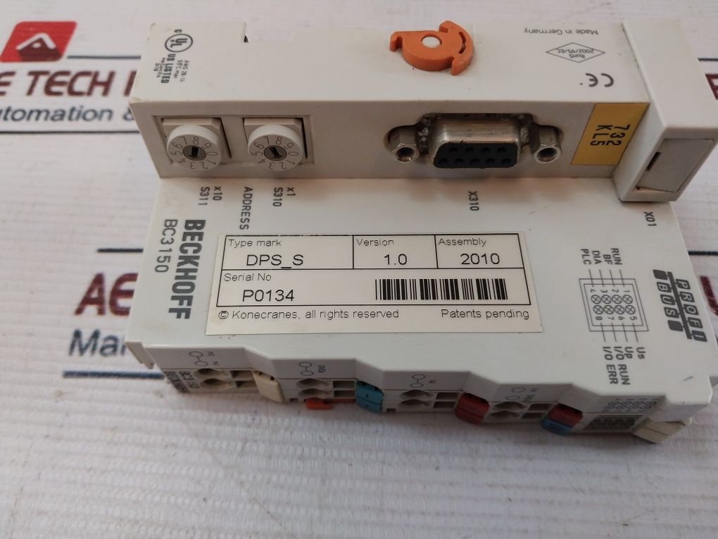 Beckhoff Bc3150 Bus Terminal Controller For Profibus Dp – Aeliya Marine ...