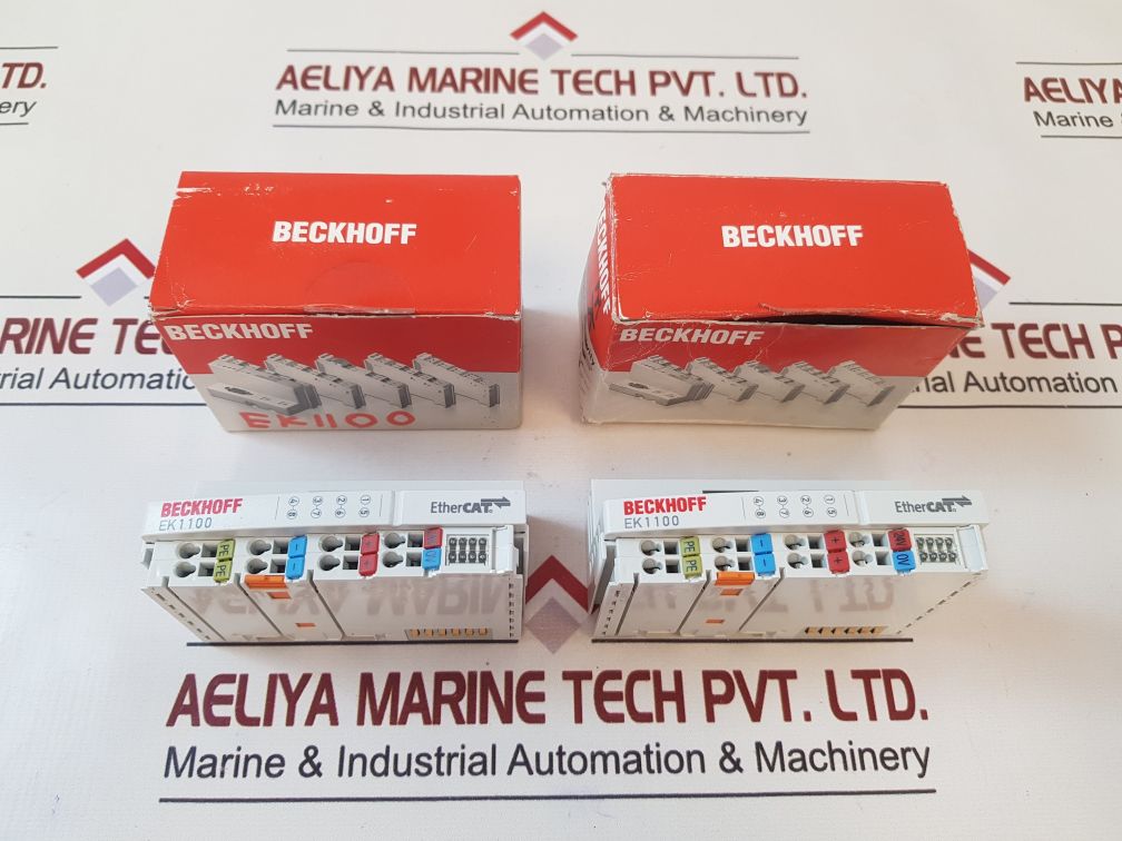 Beckhoff Ek1100 Ethercat Coupler – Aeliya Marine Tech