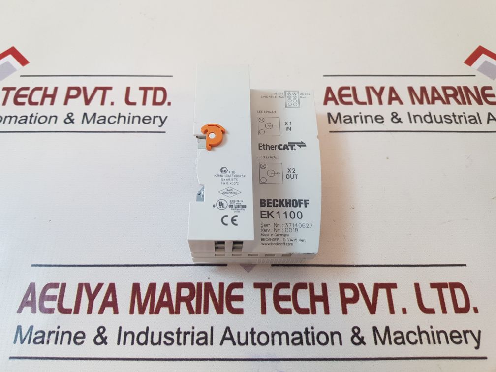 Beckhoff Ek1100 Ethercat Coupler – Aeliya Marine Tech