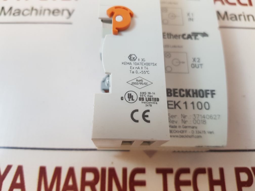 Beckhoff Ek1100 Ethercat Coupler – Aeliya Marine Tech®