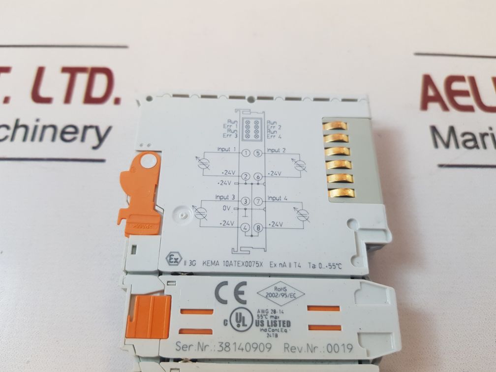 Beckhoff Es3054 4 X Analog Input Module – Aeliya Marine Tech