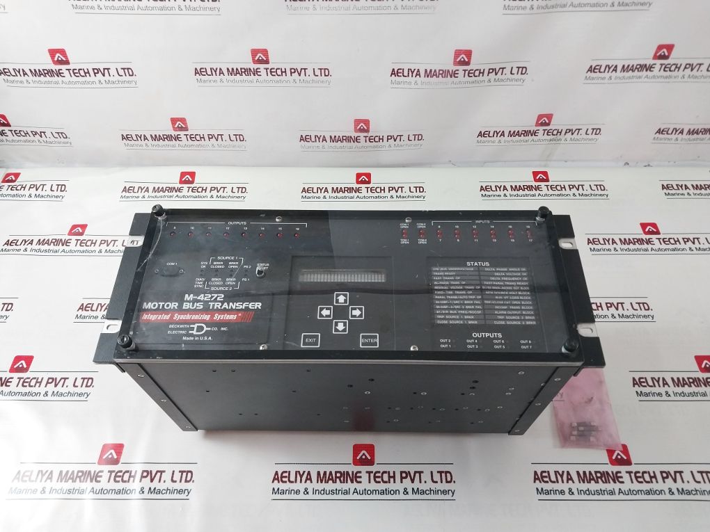 Beckwith Electric M-4272 Motor Bus Transfer 60-140v~ 50/60HZ – Aeliya ...