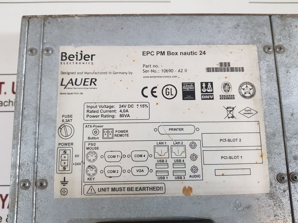 Beijer Epc Pm Box Nautic 24 (Software Fault) – Aeliya Marine Tech®
