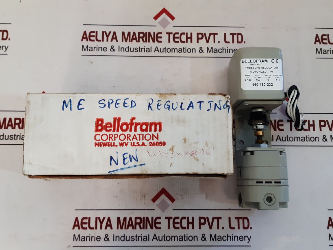 Bellofram 960-180-232 Pressure Regulator – Aeliya Marine Tech