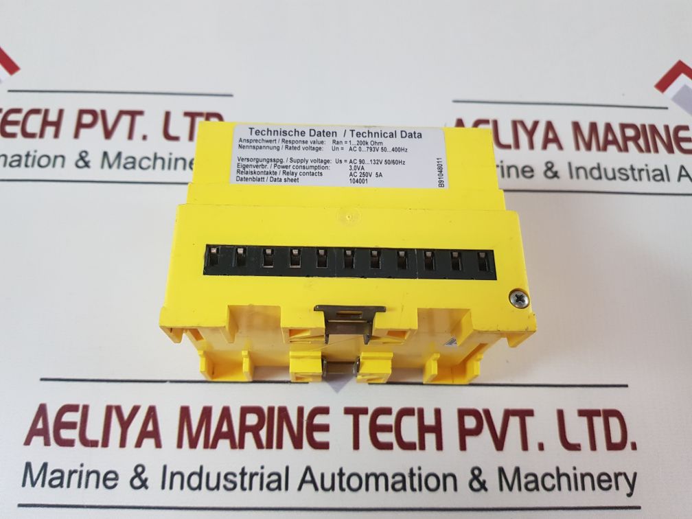 Bender IR470LY-4013 Insulation Monitor | Series 470 – Aeliya Marine Tech