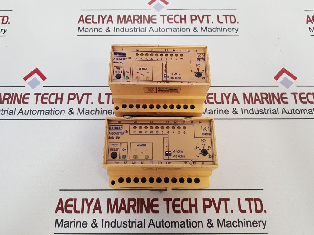 Bender A-isometer Ir 470Ly-40 Insulation Monitoring Device – Aeliya ...