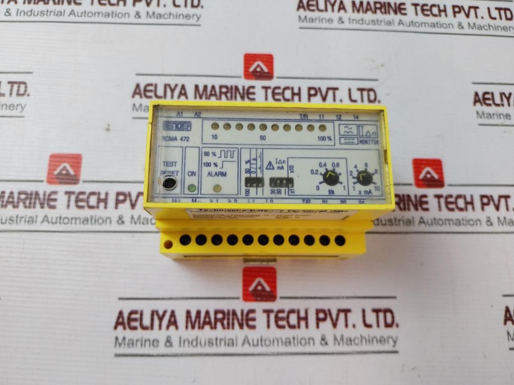 Bender Rcma472Ly Residual Current Monitor 230Vac 50/60Hz – Aeliya ...