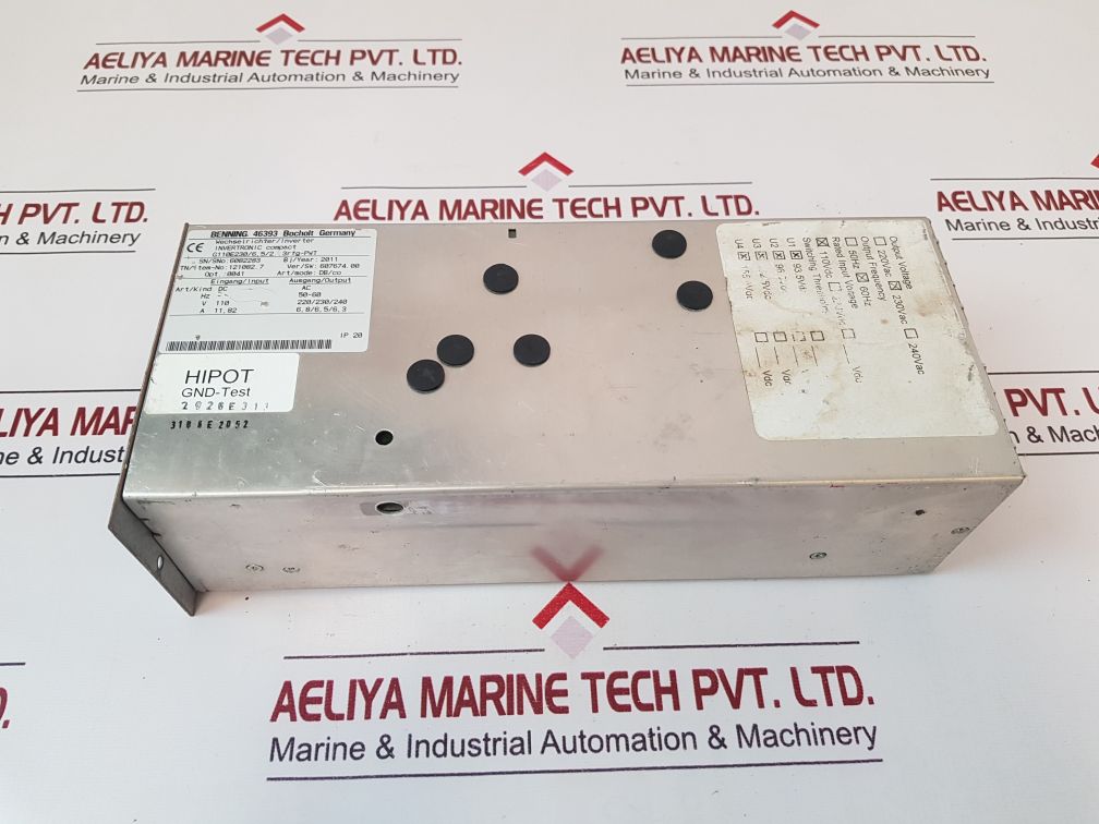 Benning 46393 Invertronic Compact Inverter – Aeliya Marine Tech