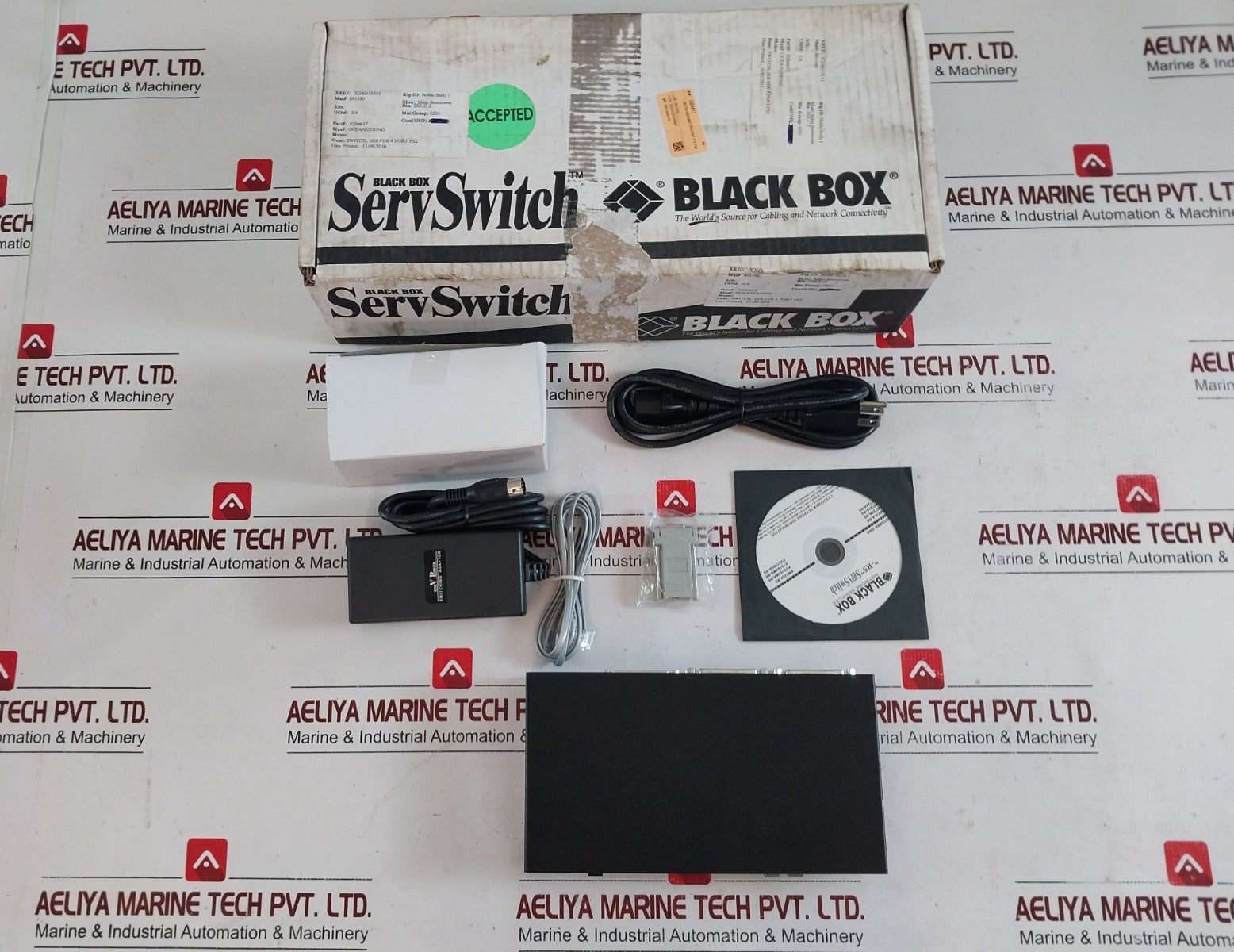 Black Box Kv3104Ma-r5 Switch Server Kit 4 Port Ps2 – Aeliya Marine Tech