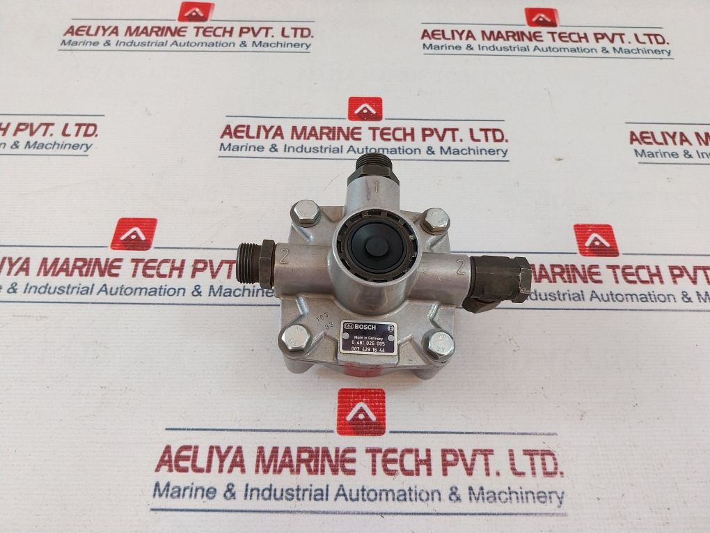 Bosch 0 481 026 005 Pneumatic Relay Valve – Aeliya Marine Tech Pvt Ltd
