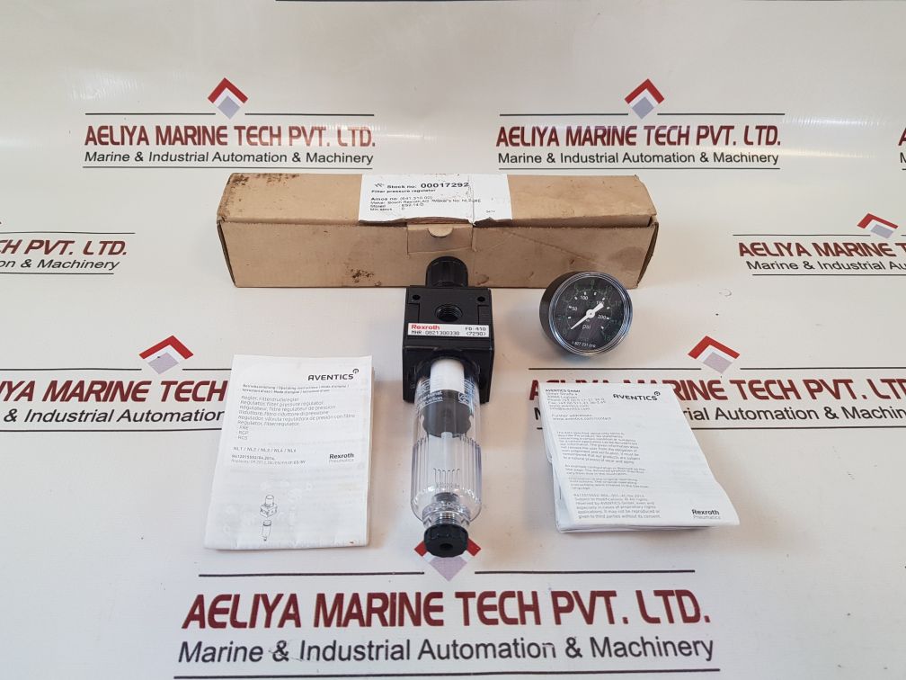 Bosch Rexroth 0821300330 Filter Pressure Regulator – Aeliya Marine Tech