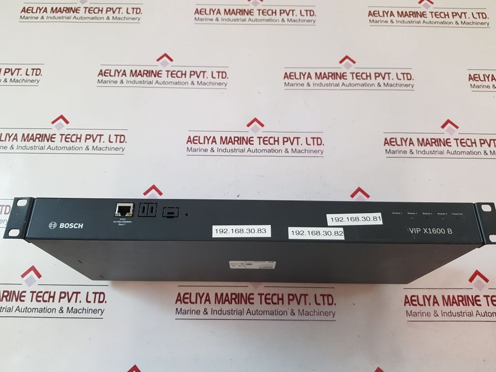 Bosch Vip-x1600-b 4 Module Video Server System – Aeliya Marine Tech