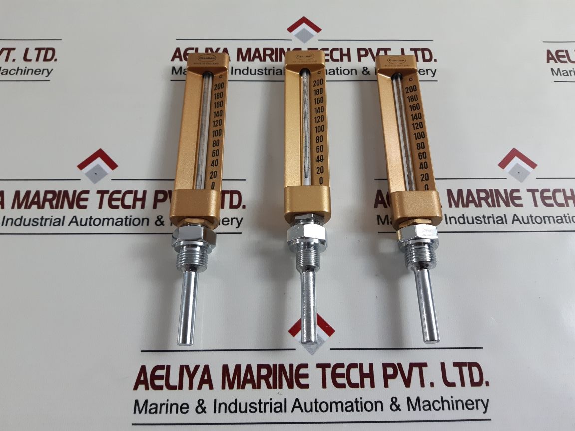 Brannan 0 To 200C Straight Thermometer – Aeliya Marine Tech®