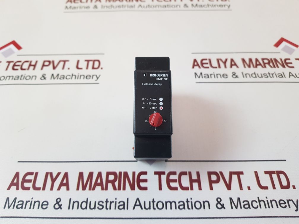 Brodersen Unic Xf Time Relay Dpdt S2 240V~/5A – Aeliya Marine Tech