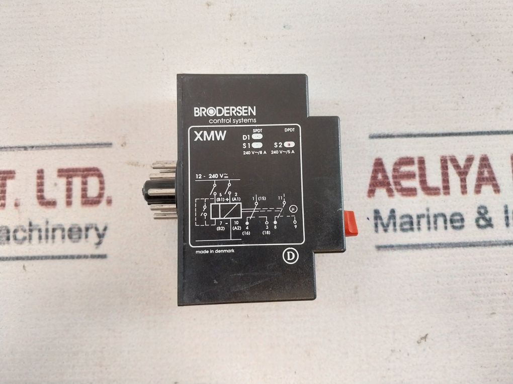 Brodersen Unic Xmw On Delay Multi Function Timer Relay – Aeliya Marine Tech