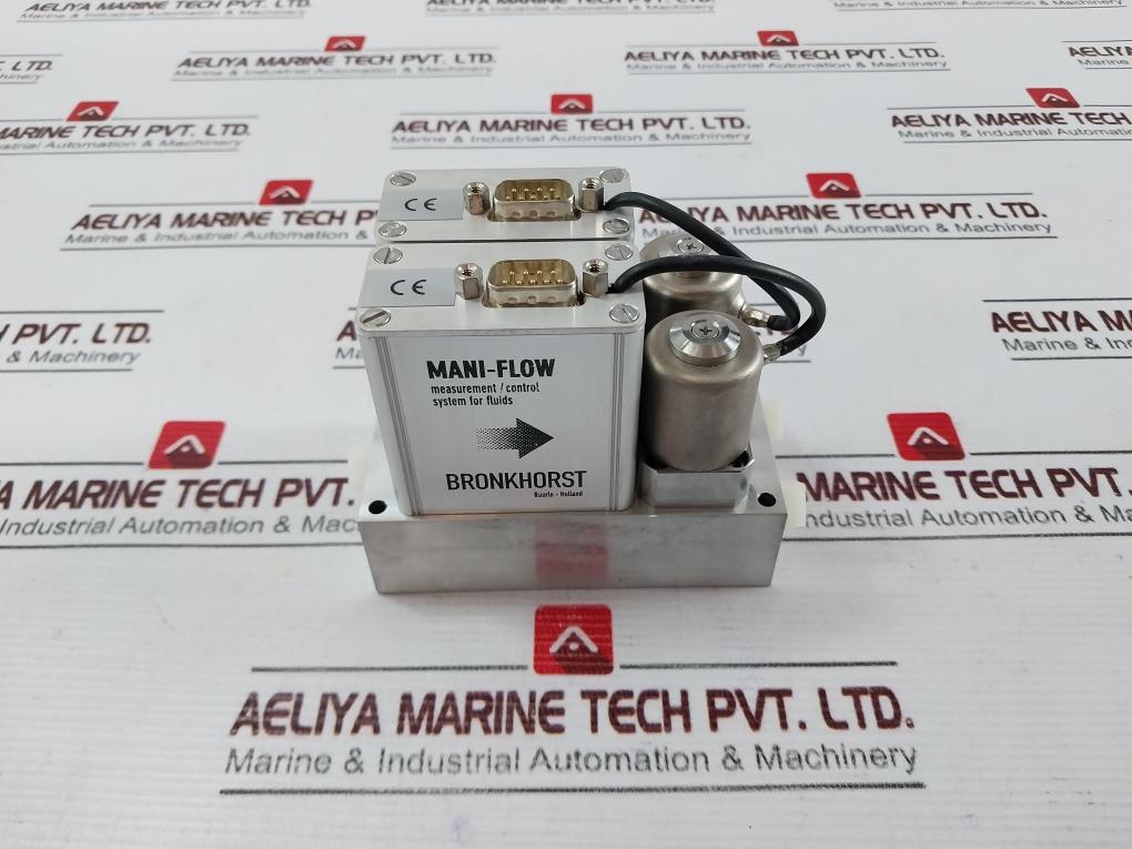 Bronkhorst Mic-202F Mani-flow Flow Meter Control Valve 2 Channel ...
