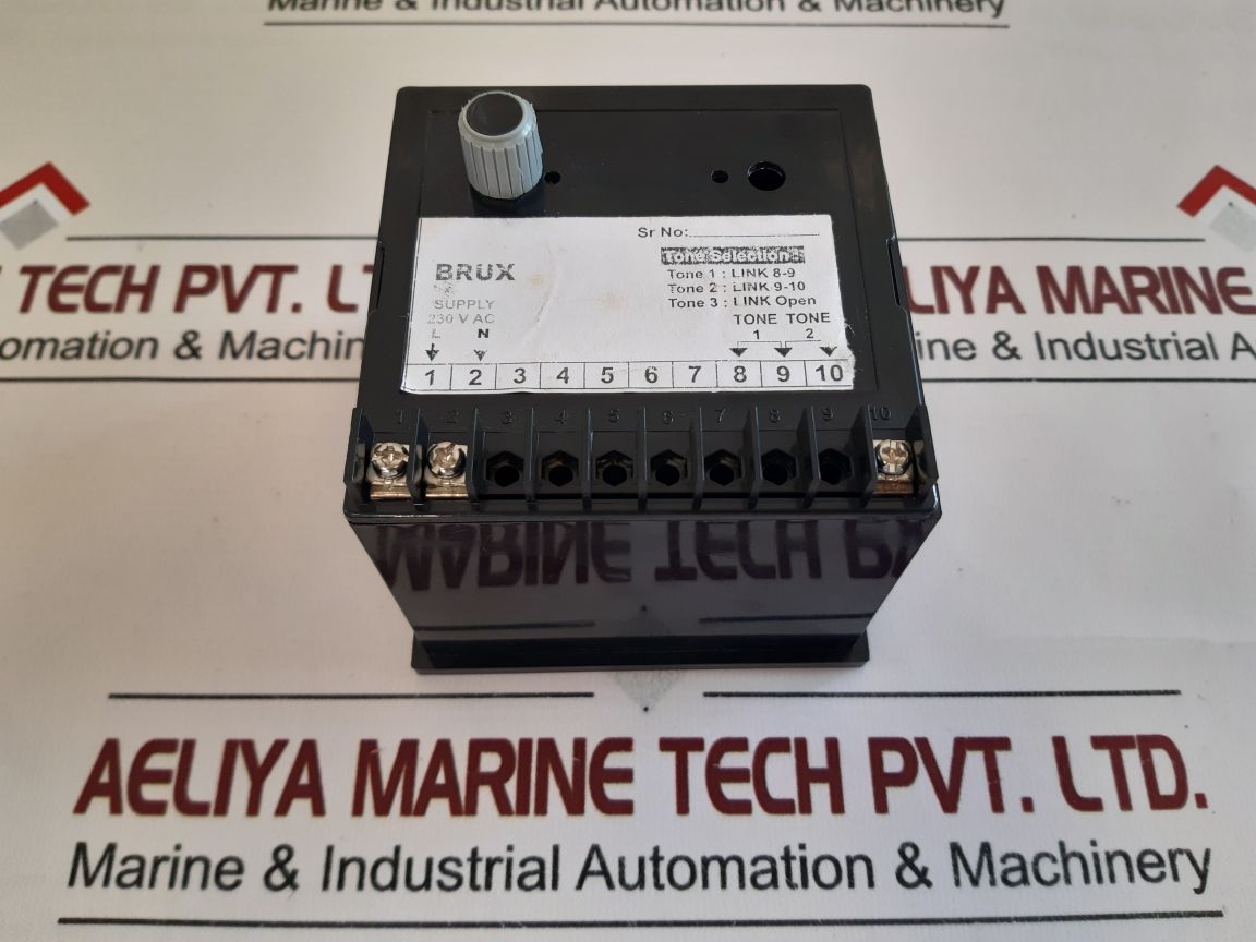 Brux 230V Ac Electronic Hooter – Aeliya Marine Tech