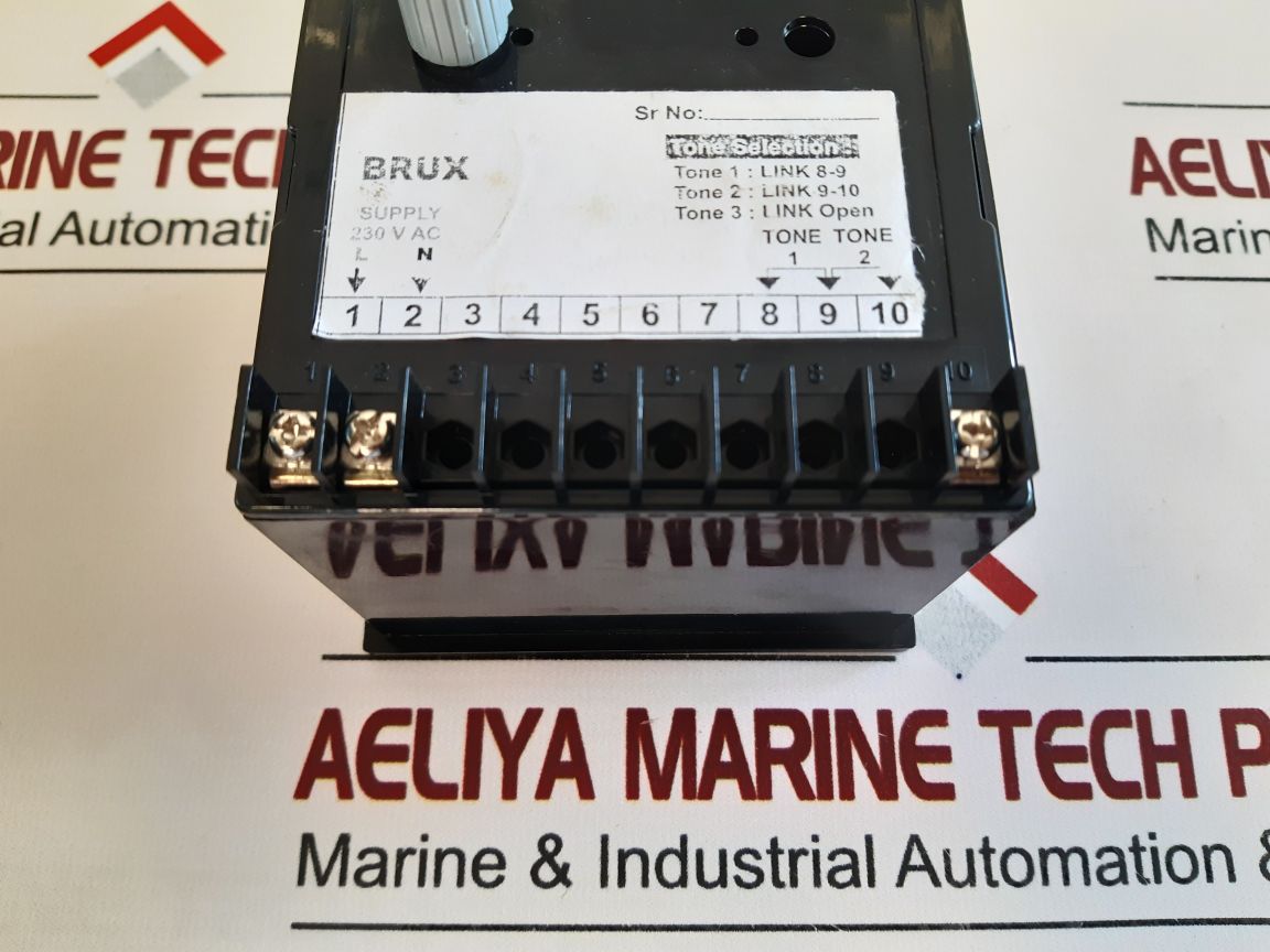 Brux 230V Ac Electronic Hooter – Aeliya Marine Tech