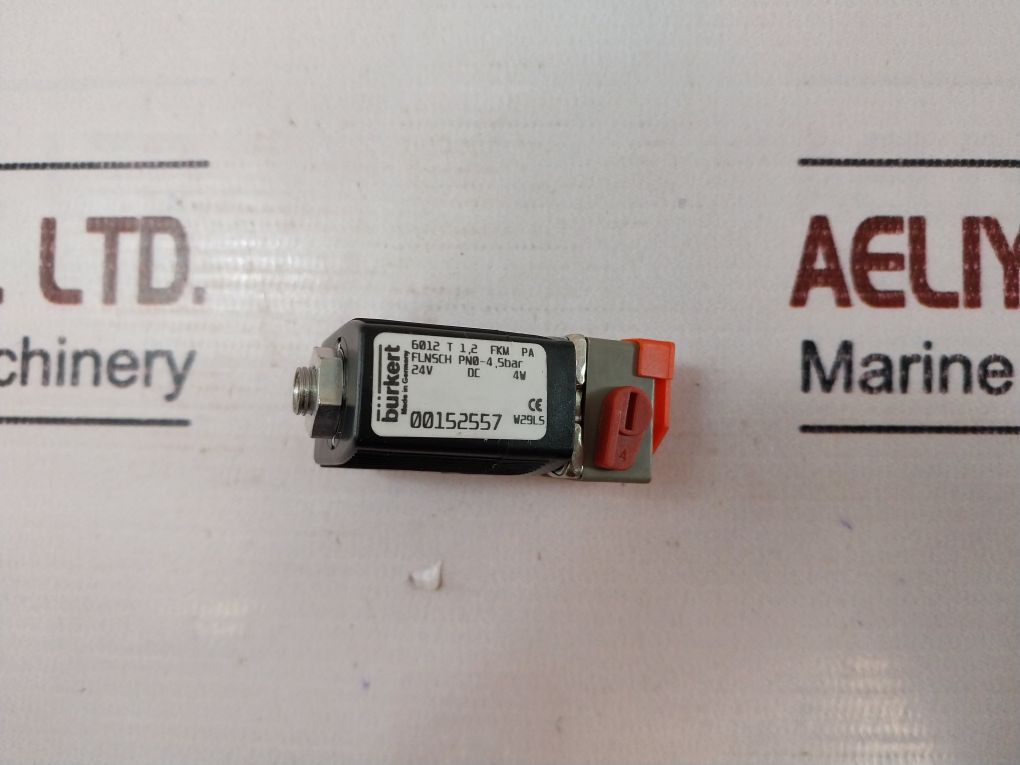 Burkert 6012 T 1,2 Fkm Pa Solenoid Valve – Aeliya Marine Tech